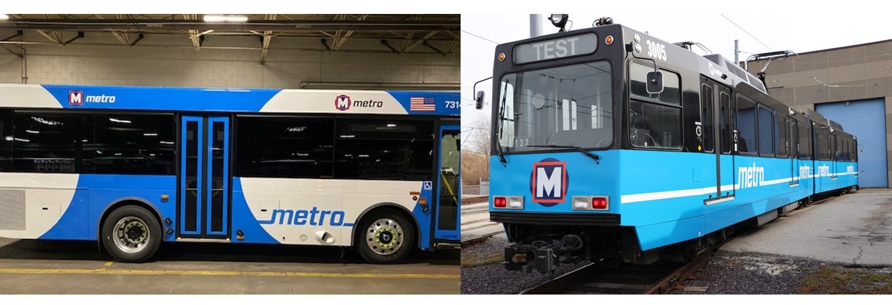 A New Look for Metro Transit Vehicles