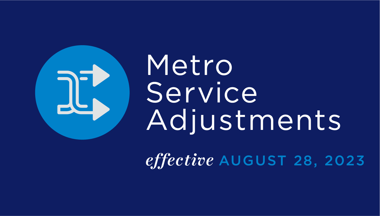 Adjustments to Two MetroBus Routes Beginning August 28 | Metro Transit ...