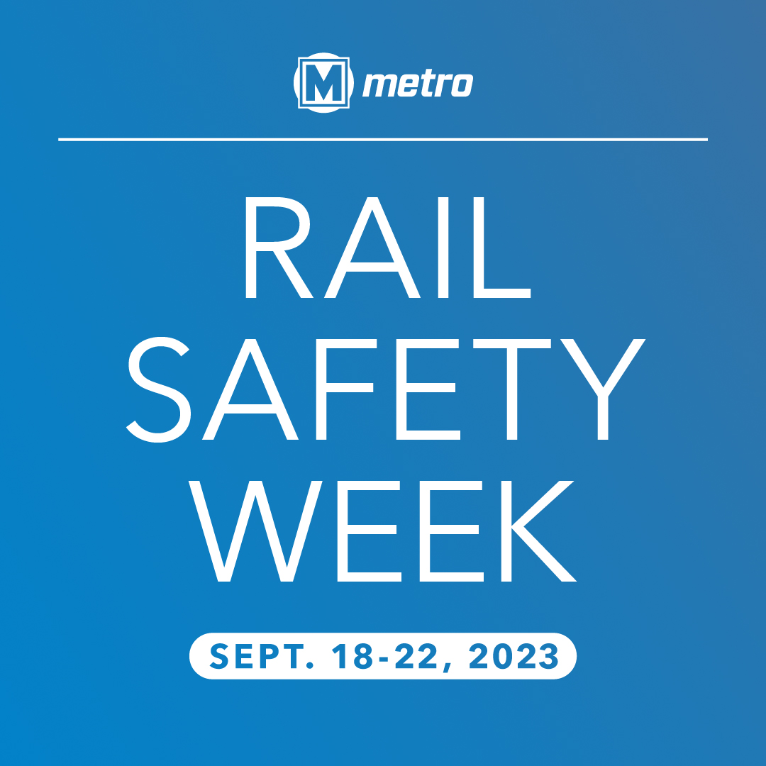 Metro Transit Offers Safety Reminders for Rail Safety Week | Metro ...