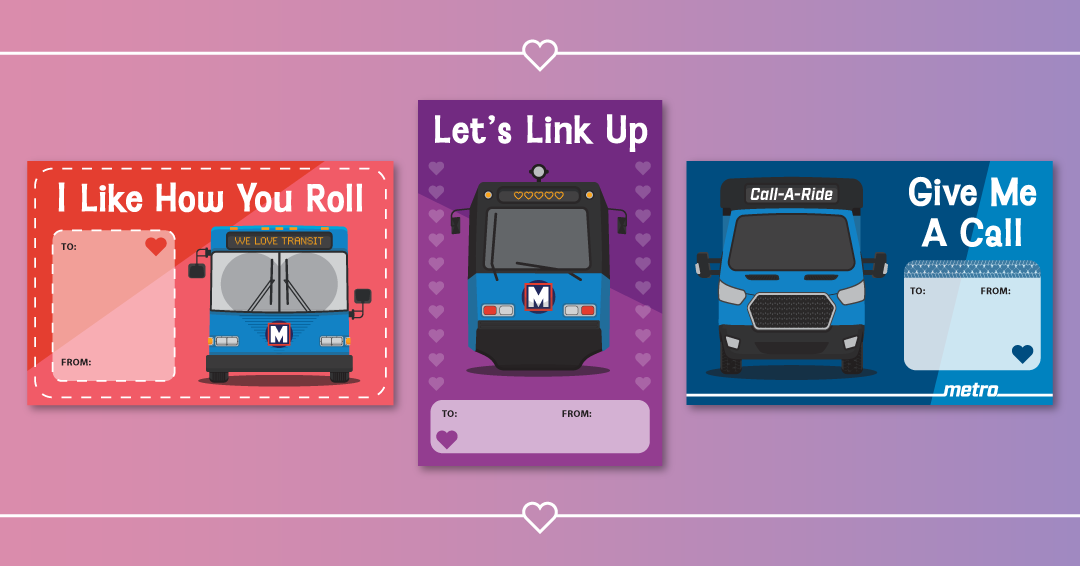 Share Some Transit Love This Valentine's Day | Metro Transit – Saint Louis