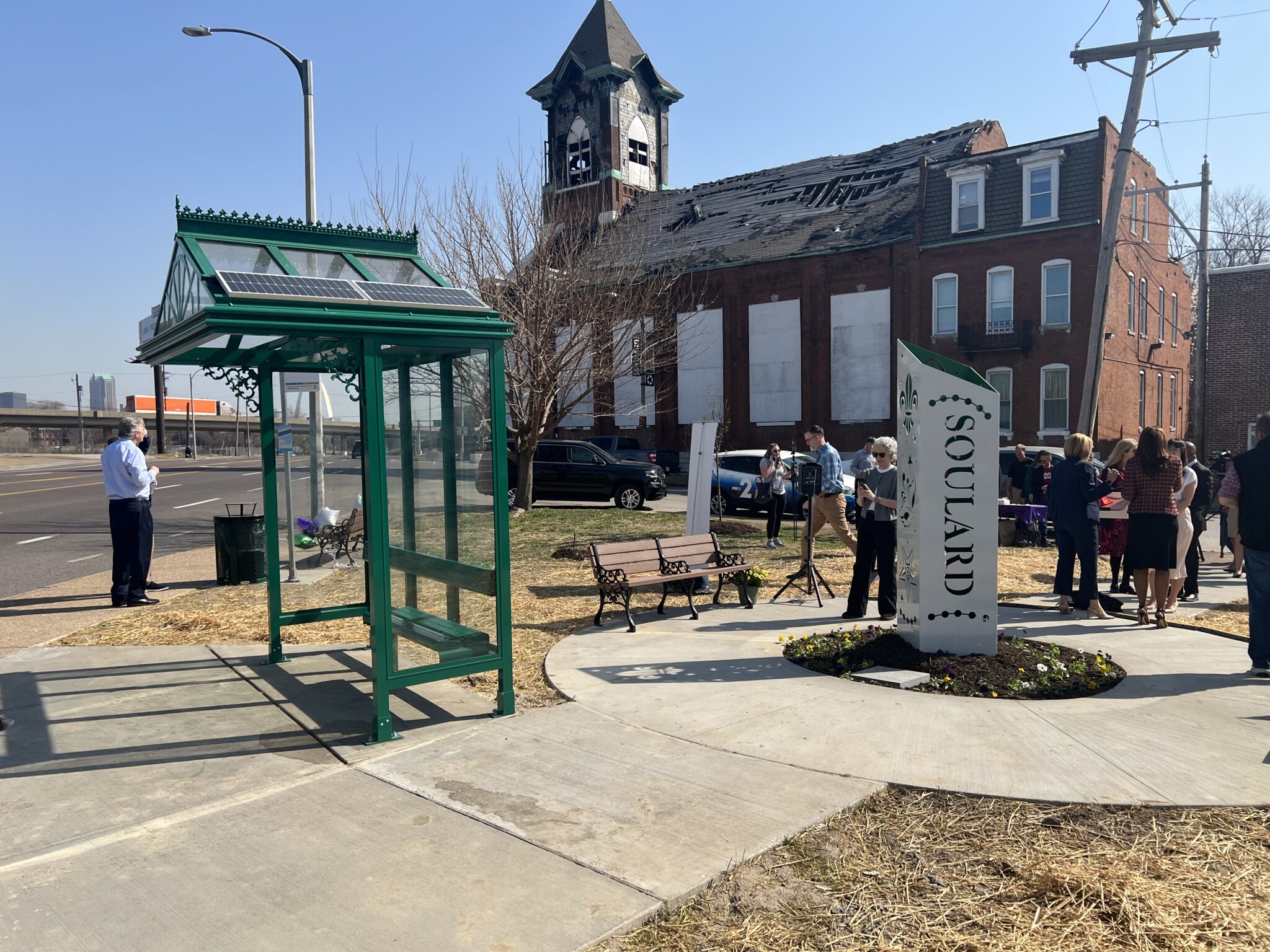 Bus Stop Transformation Brings New Amenities to the Neighborhood ...