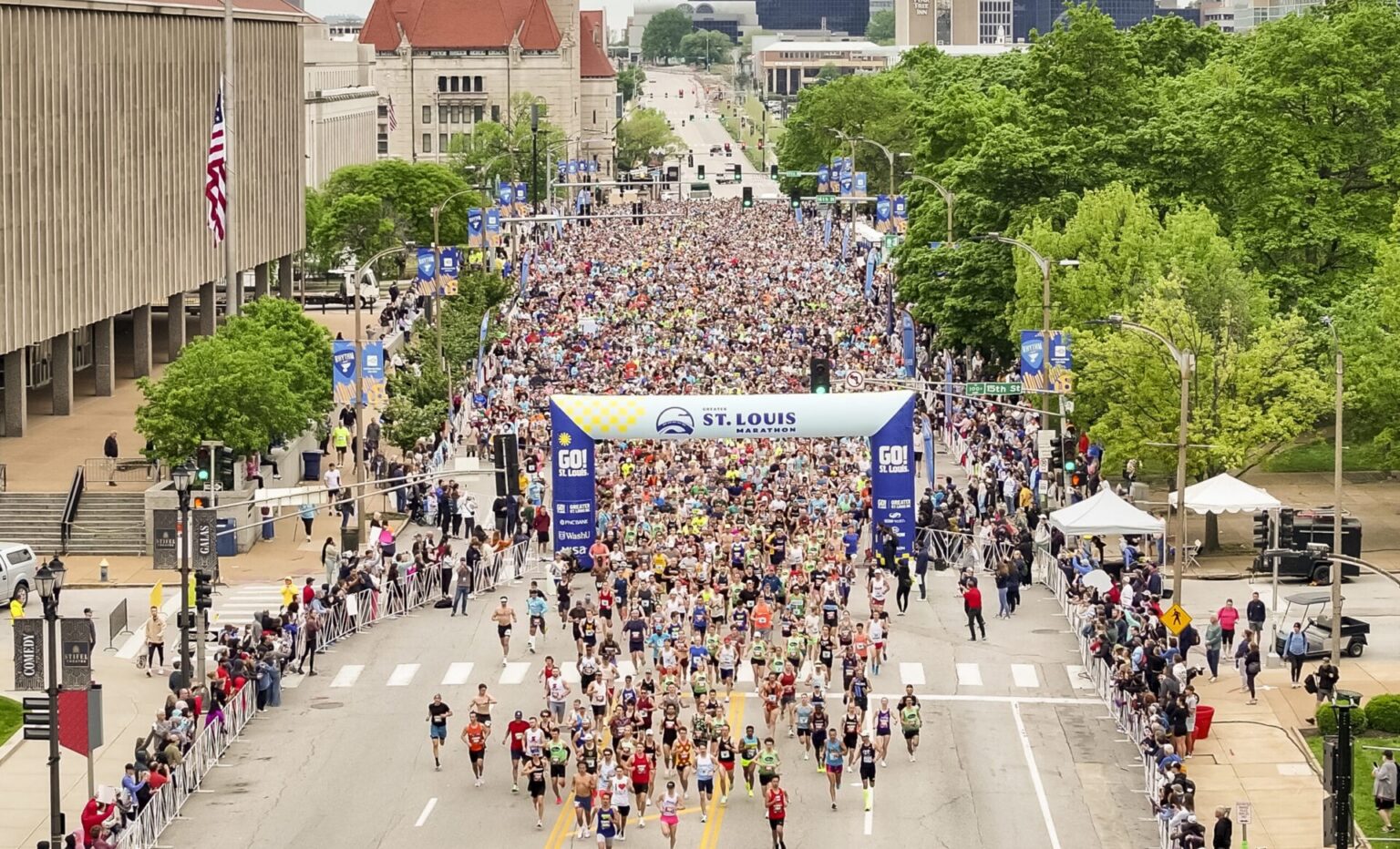 Ride MetroLink to the Greater St. Louis Marathon | Metro Transit ...